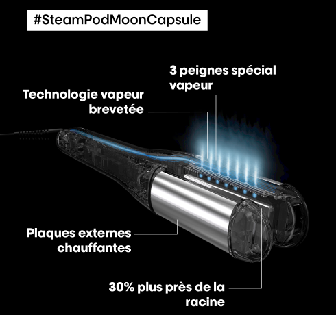Steampod Moon Capsule - Lisseur Boucleur| L'Oréal Professionnel