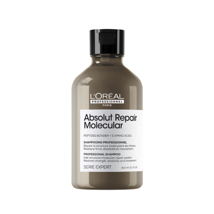 Shampoing réparateur sans sulfate Absolut Repair Molecular par L'Oréal ...