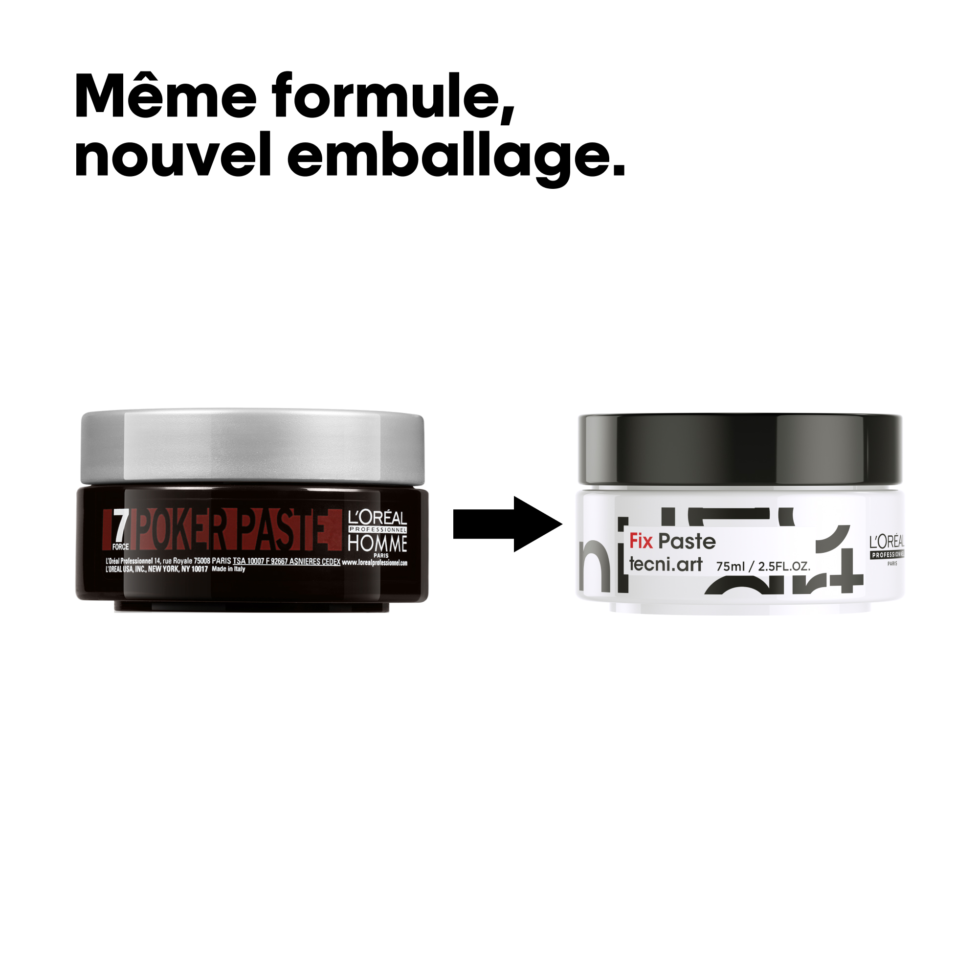 Fix Paste | Tecni.art | Pâte de coiffage | L'Oréal Professionnel