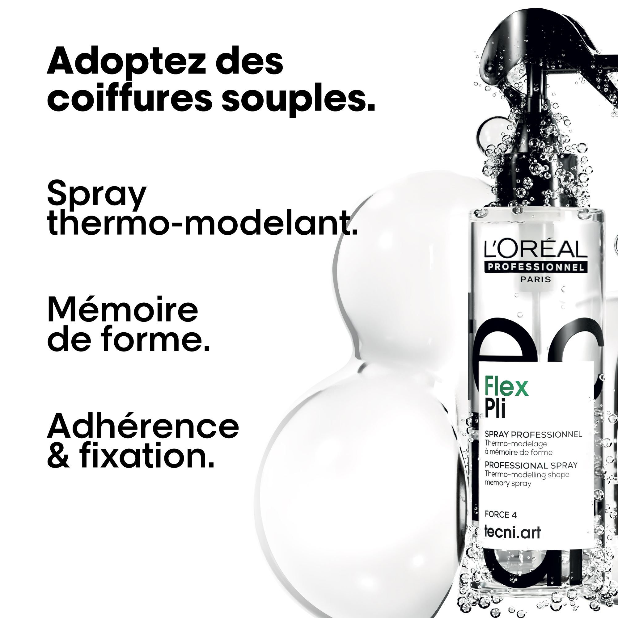 Flex Pli Spray de la gamme Tecni.art par L'Oréal Professionnel